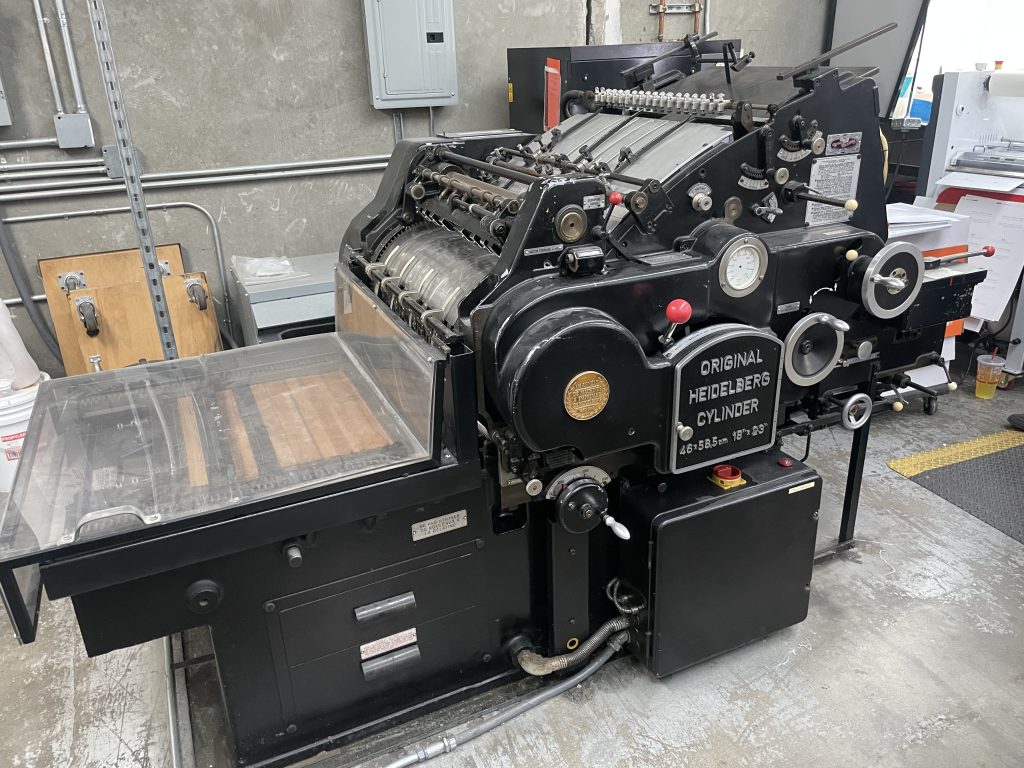 Heidelberg KSBA – Hicks Brothers Printing Equipment